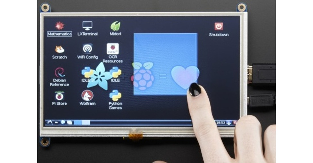 TFT 7 inch Kijelzők | displays