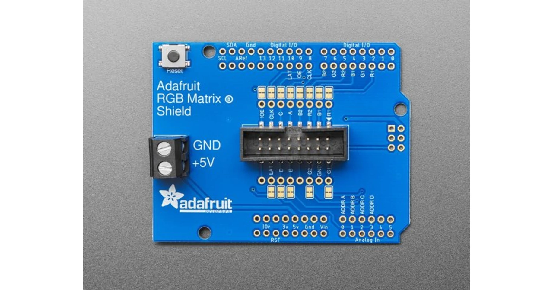A2601 Adafruit RGB Matrix Shield for Arduino