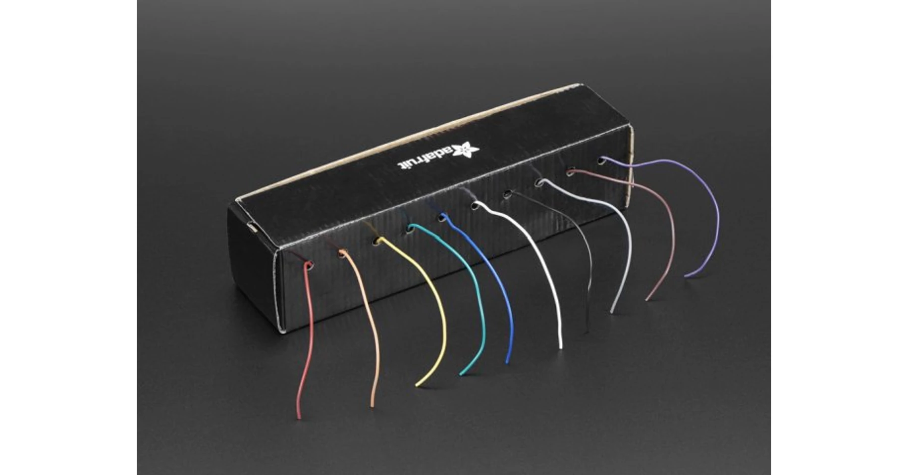 A3175 AWG22-es sodrott bekötő vezeték szett 10x 7,62m