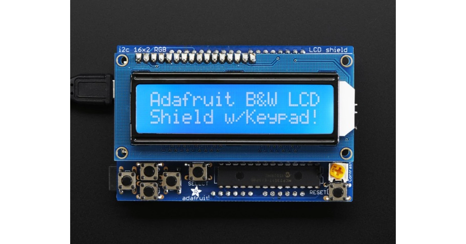 Arduino,16x2,LCD,KIT,Raspberry Pi,Adafruit