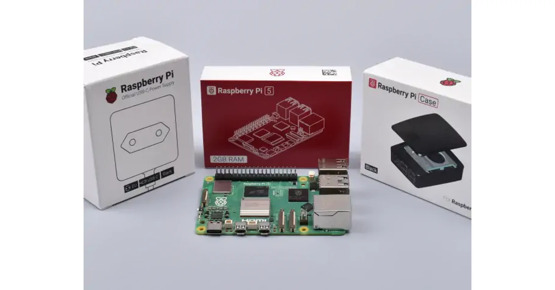 Raspberry Pi 5 Light KIT 2GB - Black