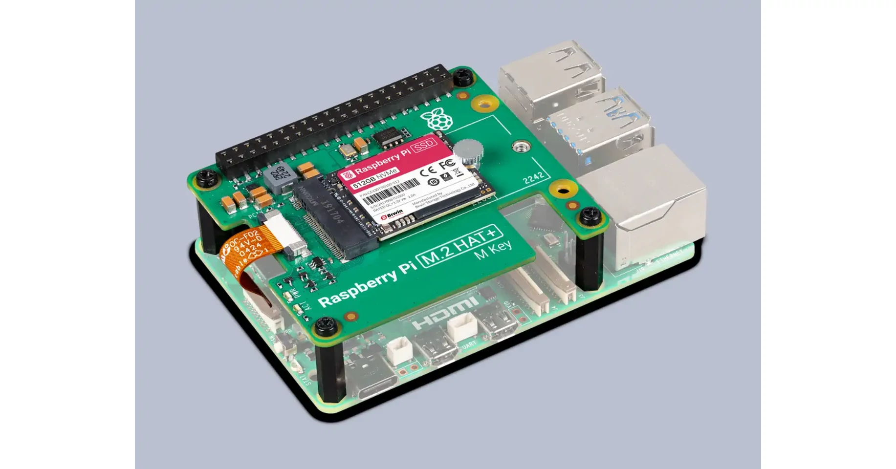 Raspberry Pi SSD kit - 512GB