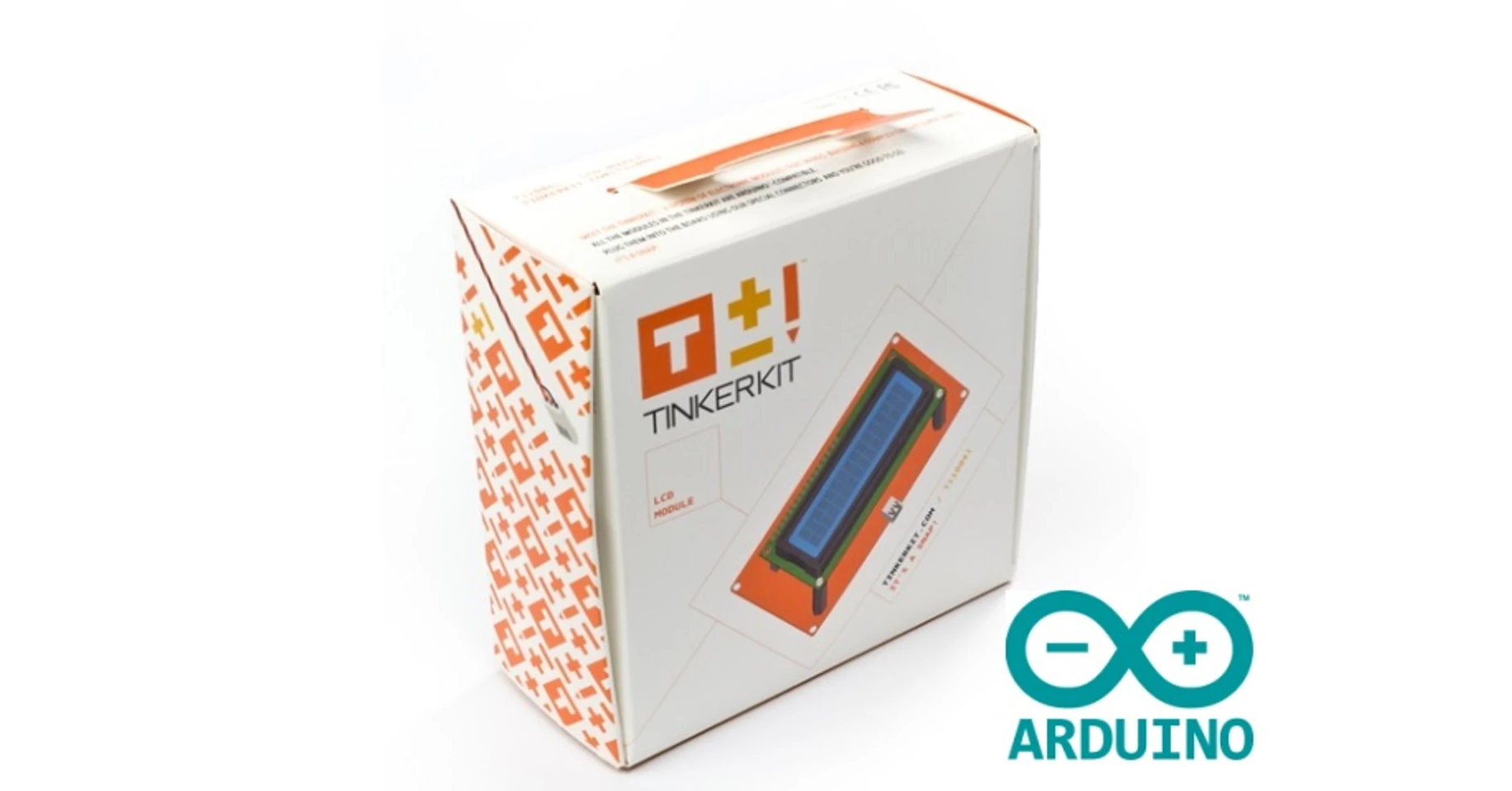 TinkerKit Text LCD 16x02 Retail - T110061