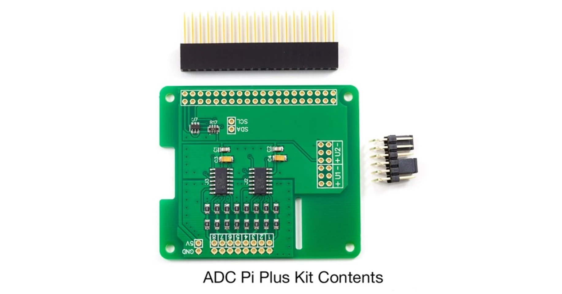 ADC Pi Plus,Raspberry Pi,ADC