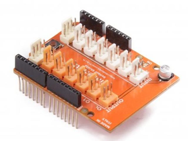 Arduino,T020010,TinkerKit,Sensor,Shield,module